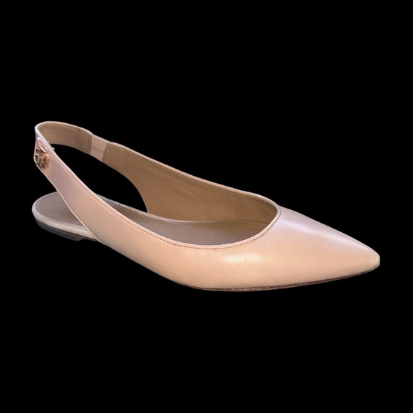 Tory Burch | Shoes | Tory Burch Goan Sand Kira Slingback Flats 75 ...